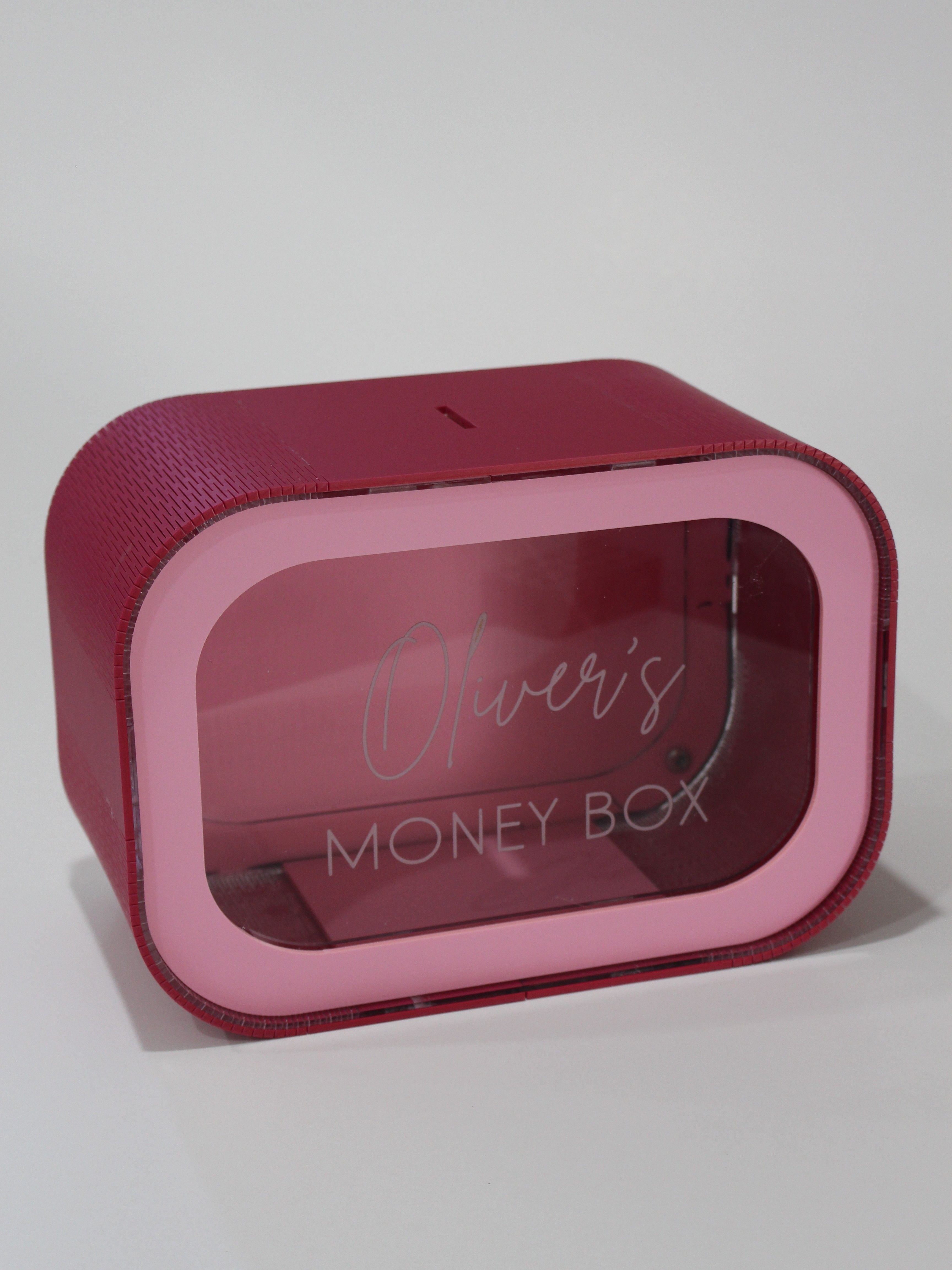 Curved Acrylic Money Box – MY LOVELY GIFTS