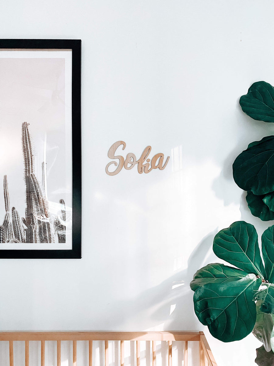 Finley Wooden Name Plaques – MY LOVELY GIFTS