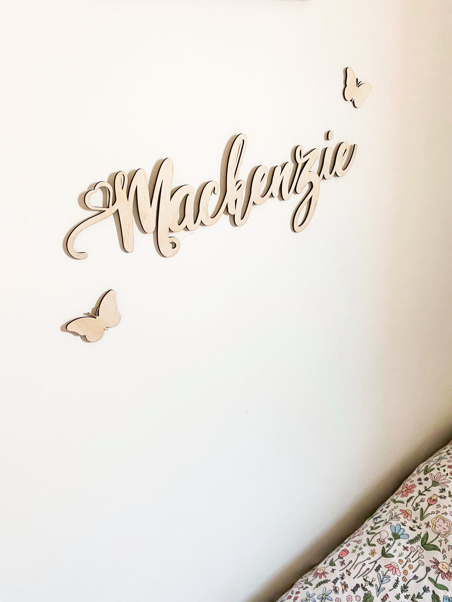 Finley Wooden Name Plaques – MY LOVELY GIFTS